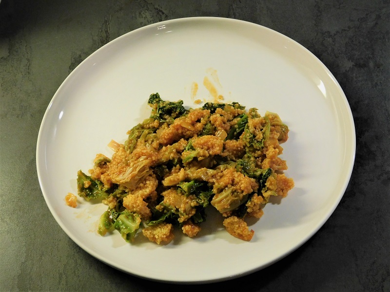 Couscous au choux vert - hello-cookers.com
